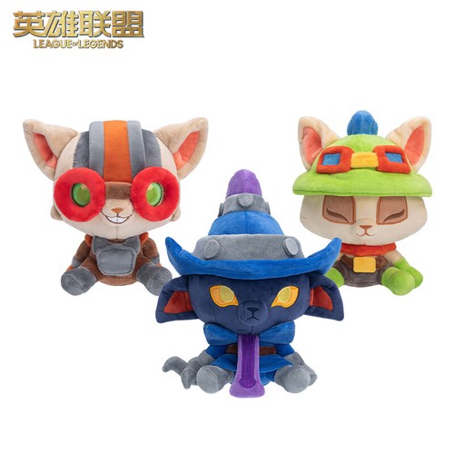 [Genuine] League of Legends Teemo Ziggs Veigar Plush LOL Game Doll ...