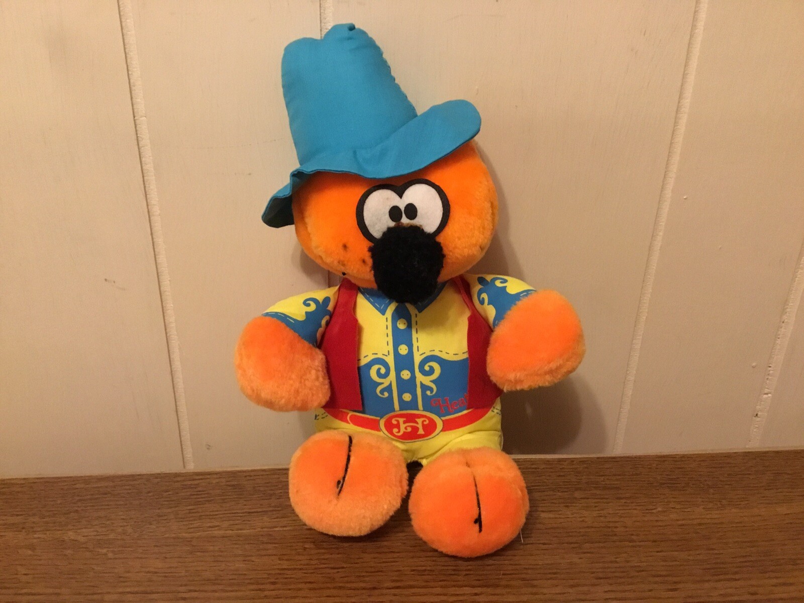 VINTAGE 1981 KNICKERBOCKER SHERIFF HEATHCLIFF STUFFED ANIMAL PLUSH TOY ...