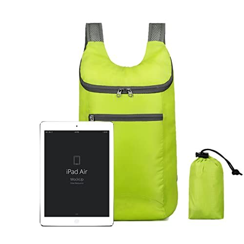 Foldable Lightweight Hiking Daypacks Water Resistant Packable Backpacks ...