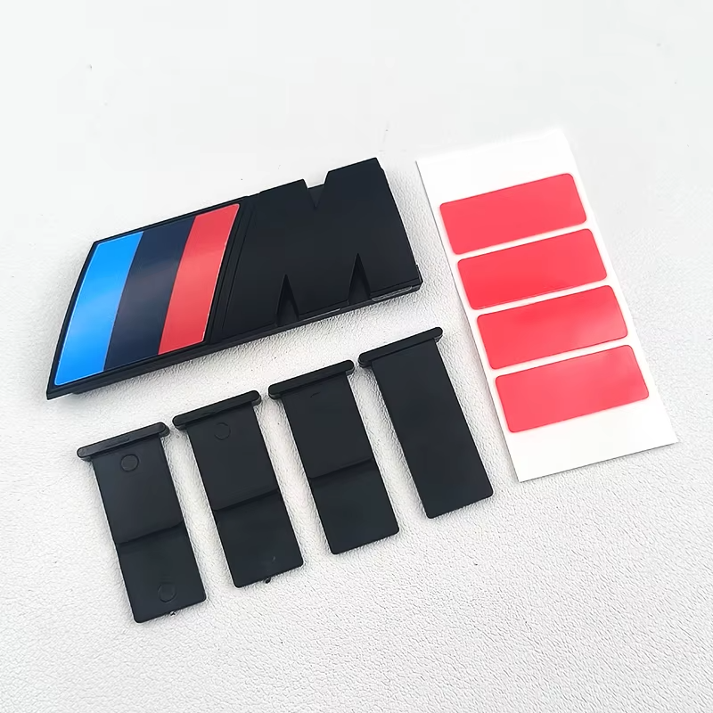 For BMW M Badge X1 X2 X3 X4 X5 X6 F48 G01 E46 3D Car Front Grille Badge ...