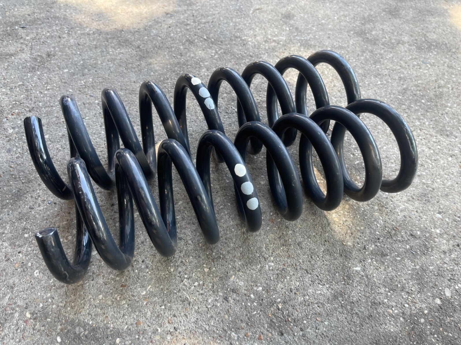 05-11 Mercedes SLK class R171 REAR SUSPENSION RIGHT LEFT COIL SPRING ...