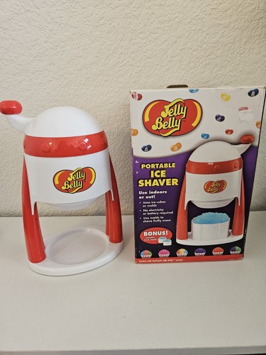 Jelly Belly Portable Manual Ice Shaver Snow Cone Maker | eBay