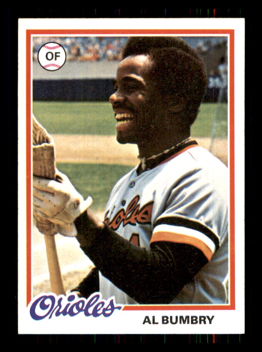 1978 Baseball Topps Al Bumbry Baltimore Orioles #188 | eBay
