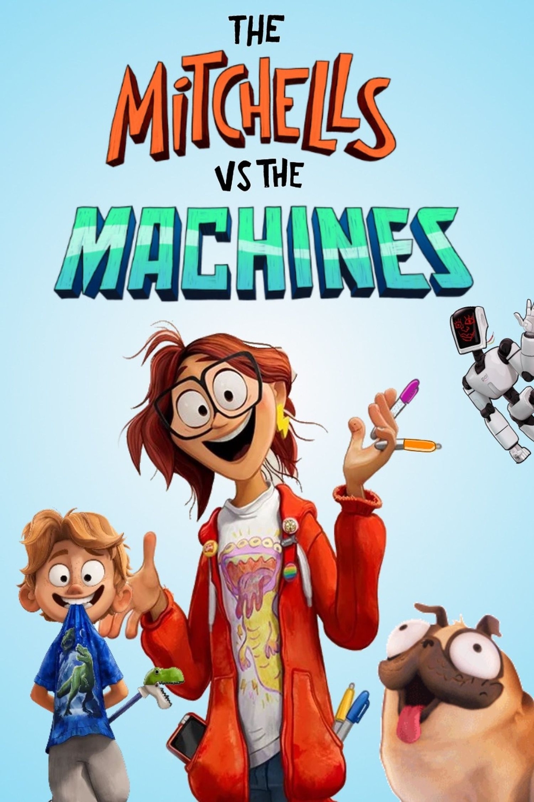 The Mitchells Vs The Machines Movie Poster 18'' X 28'' ID-75-2 | eBay