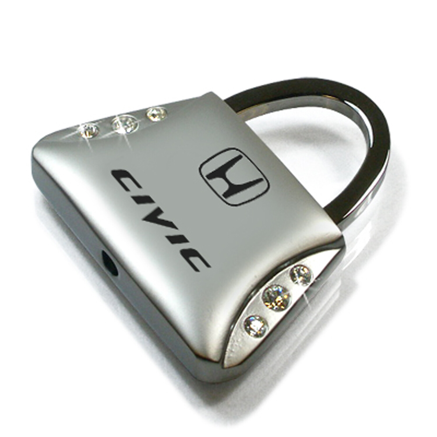 Honda Civic Clear Crystals Purse Shape Key Chain Key-ring Keychain | eBay