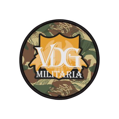 3x3 Rhodesian Brushstroke Camo Iron-On Patch – VDG Militaria Logo | eBay