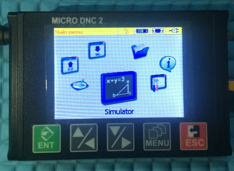 MAZAK M32 - micro DNC- TAPE- Replace PC running a DNC software. G CODE ...