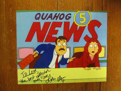 LORI ALAN("Family Guy/SpongeBob SquarePants")Signed 10" x 8" Color ...