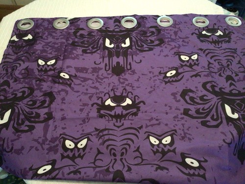 Disney’s Haunted Mansion Ghosts & Ghouls Purple Curtains/Panels 4 Total ...