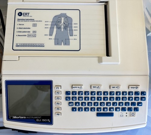 ECG 12 Lead Mortara Instrument ELI 150 Rx In Good Working Condition | eBay