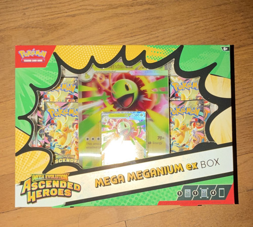 Pokémon TCG Mega Meganium ex Box - Mega Evolution: Ascended Heroes | eBay