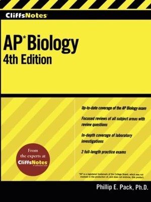 CliffsNotes AP Biology (Cliffs AP), Pack Ph.D., Phillip 9781118127995| eBay