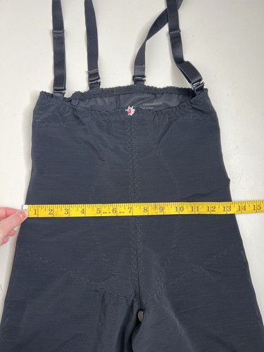 Design Veronique 1650 Abdominal Compression Girdle Open Crotch Black ...