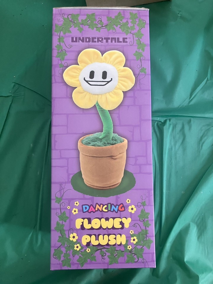 Undertale Dancing Flowey Plush Figure 14” Official Plushie Flower ...