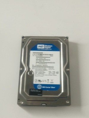 Western Digital WD5000AAKS 500GB SATA 3.5” Internal Hard Drive – WD ...