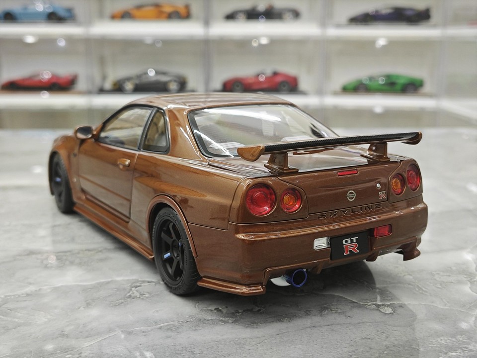 MOTORHELIX 1:18 GTR R34 Skyline Alloy Limited Car Model | eBay
