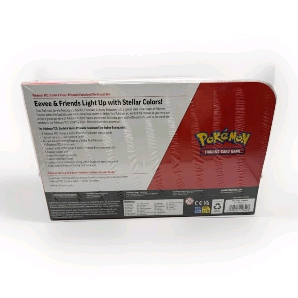 Pokemon TCG Prismatic Evolutions Costco 2-Pack (ETB + Booster Bundle ...