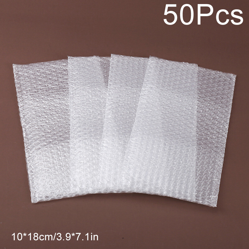 50X Covers Foam Packing Bags Shockproof Package Protective Wrap White ...