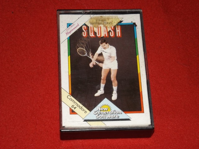 Vintage Computer Game Jonah Barrington's Squash Commodore 64 Cassette ...