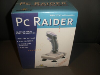 PC Raider Joystick SV-206 Professional Analog Computer IBM PC XT/AT ...