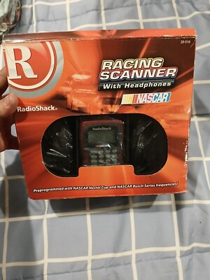 Radioshack Nascar Racing Scanner CIB | eBay