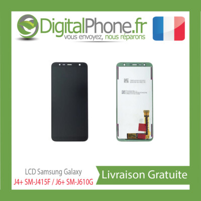 ECRAN LCD ORIGINE Samsung Galaxy J4+ SM-J415F / J6+ SM-J610G - GH97 ...