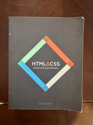 HTML and CSS: Design and Build Websites 9781118008188| eBay