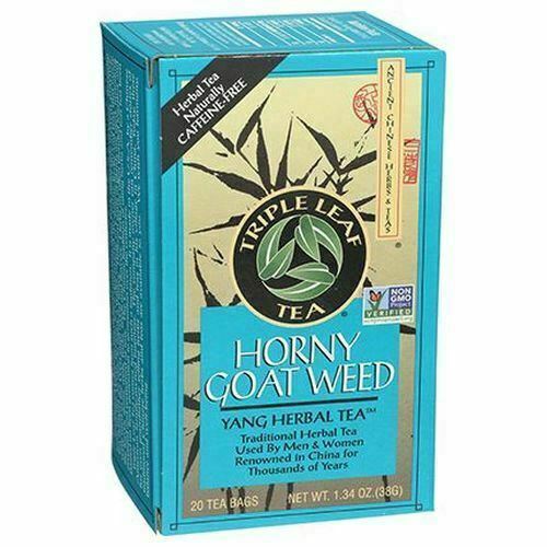 Horny Goat Weed Tea 20 Bags by Triple Leaf Tea | eBay