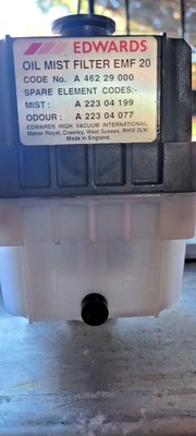 Vacuum - Oil Mist Eliminator
