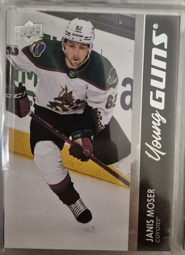 2021-22 UPPER DECK EXT SERIES YOUNG GUNS RC JJ MOSER #712💥TOP RATED ...