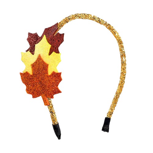 Fall Maple Leaf Headbands for Women Girls, Autumn 1 Count (Pack of 1 ...