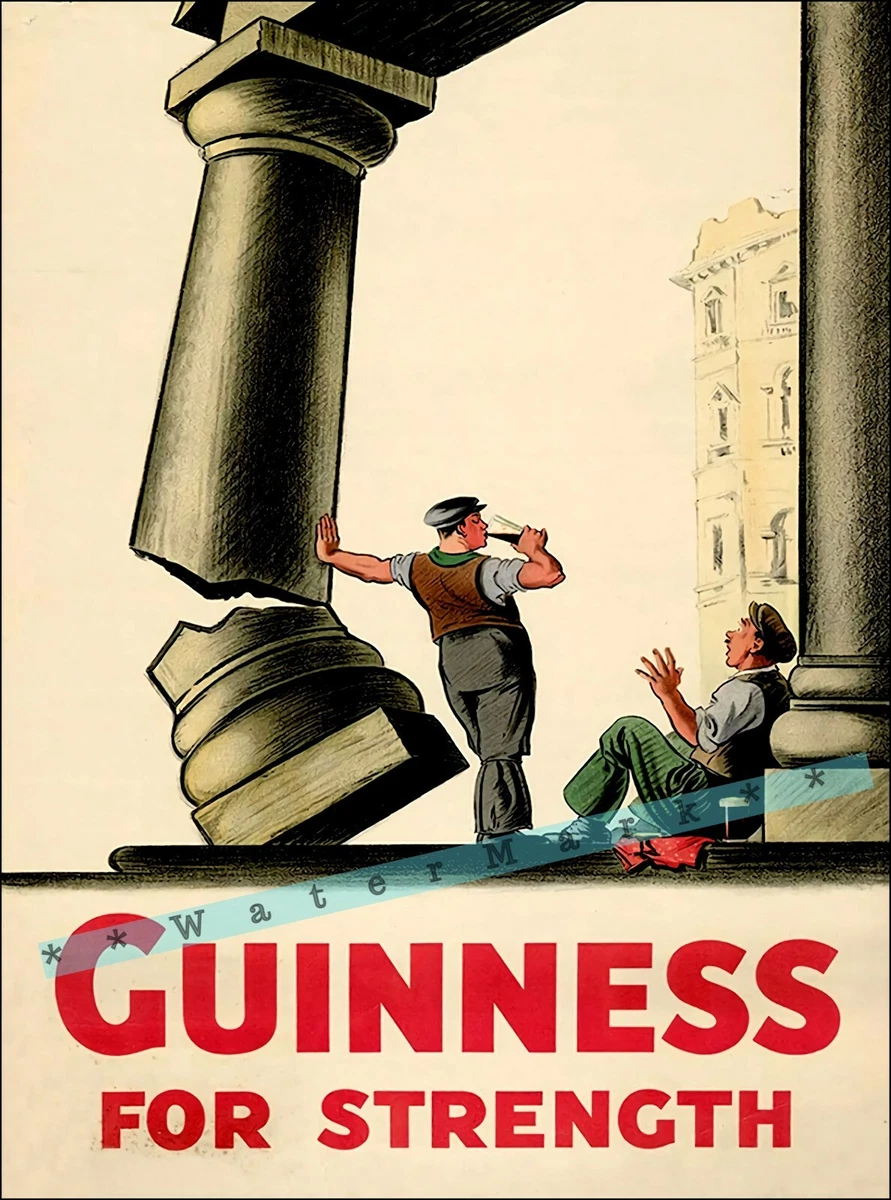 Guinness Beer Posters Vintage