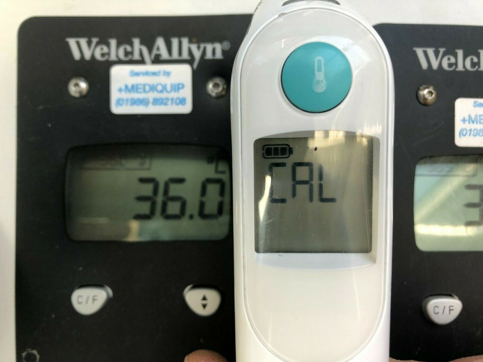 CALIBRATION SERVICE For Welch Allyn/Braun ThermoScan PRO 6000 and 4000 ...