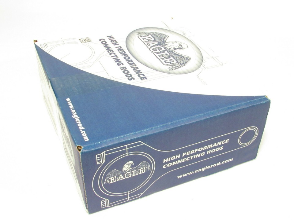 Eagle H-Beam Connecting Rods 4340 Steel for Chevrolet Chevy / Pontiac ...