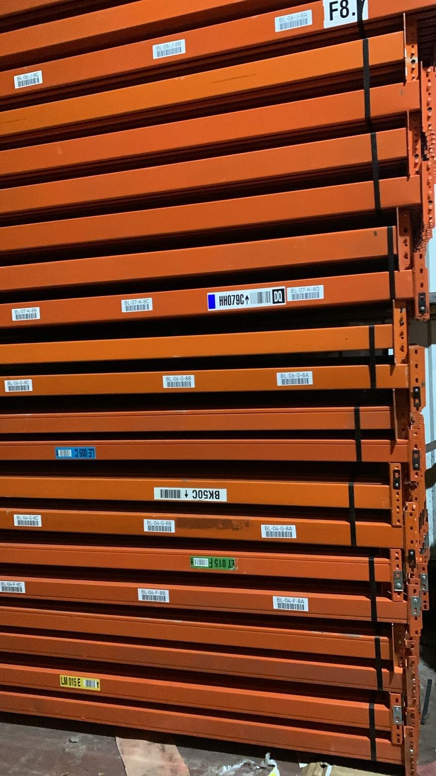 USED DEXION P90 PALLET RACKING 2700MM BEAM 2.7M | eBay UK