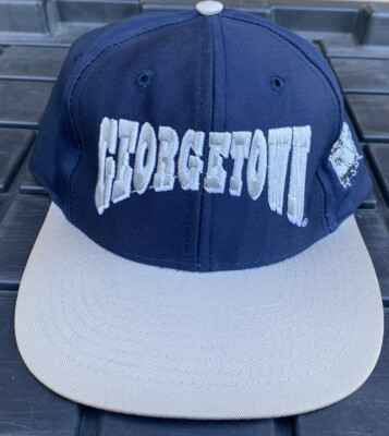 Vintage 90s Georgetown Hoyas Pro Style By Joey Snapback Hat Cap Twill ...