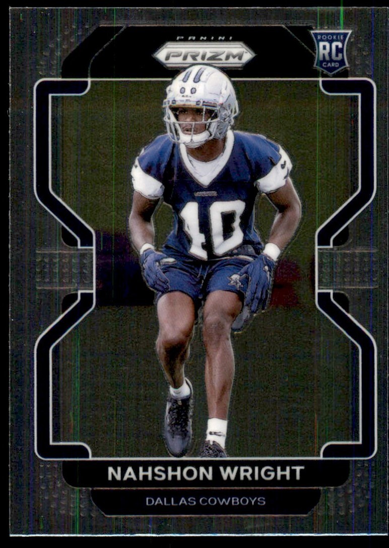 2021 Panini Prizm Nahshon Wright Rookie Dallas Cowboys #438 | eBay