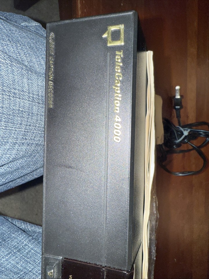 Telecaption 4000 Console | eBay