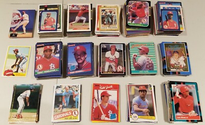 HUGE MLB 100 Baseball Card Team Lot: St Louis Cardinals HoFers RCs ...