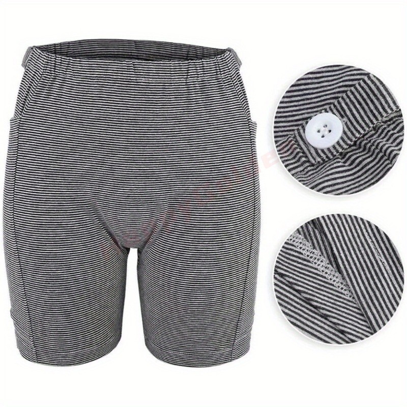 2 Pack Incontinence Care Trousers Catheter Underwear Urine Bag Pants ...