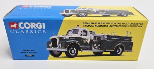 CORGI ELKRIDGE MACK B PUMPER FIRE ENGINE No: 52401 MINT CONDITION | eBay