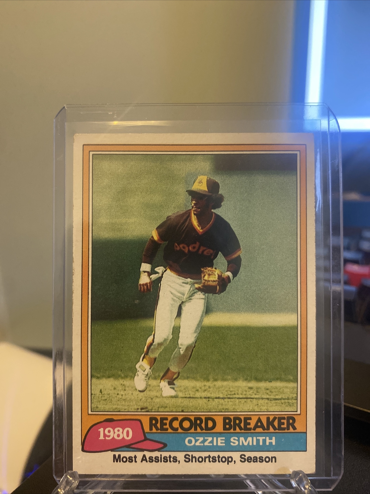 1981 Topps Ozzie Smith San Diego Padres #207 Baseball Card | eBay