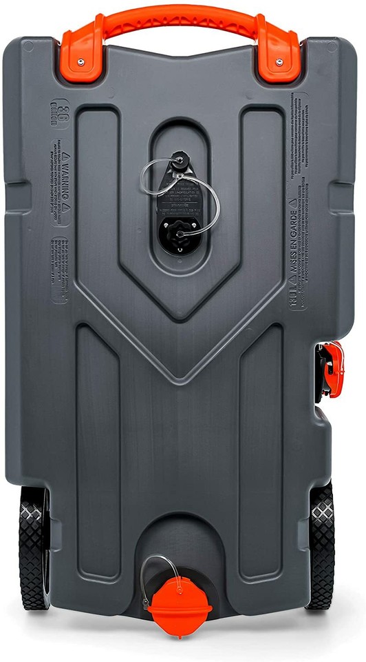 Camco 39005 Portable Holding Tank 28 Gallon RV Tote Waste Tank with ...