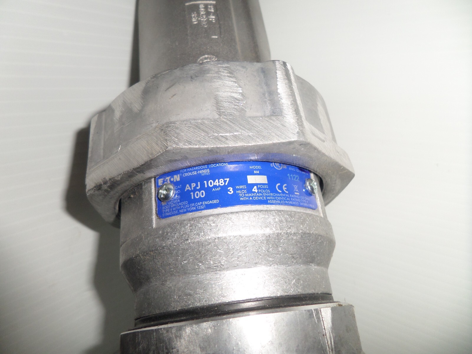 Crouse-Hinds APJ10487 Arktite Pin Electrical Plug for sale online | eBay