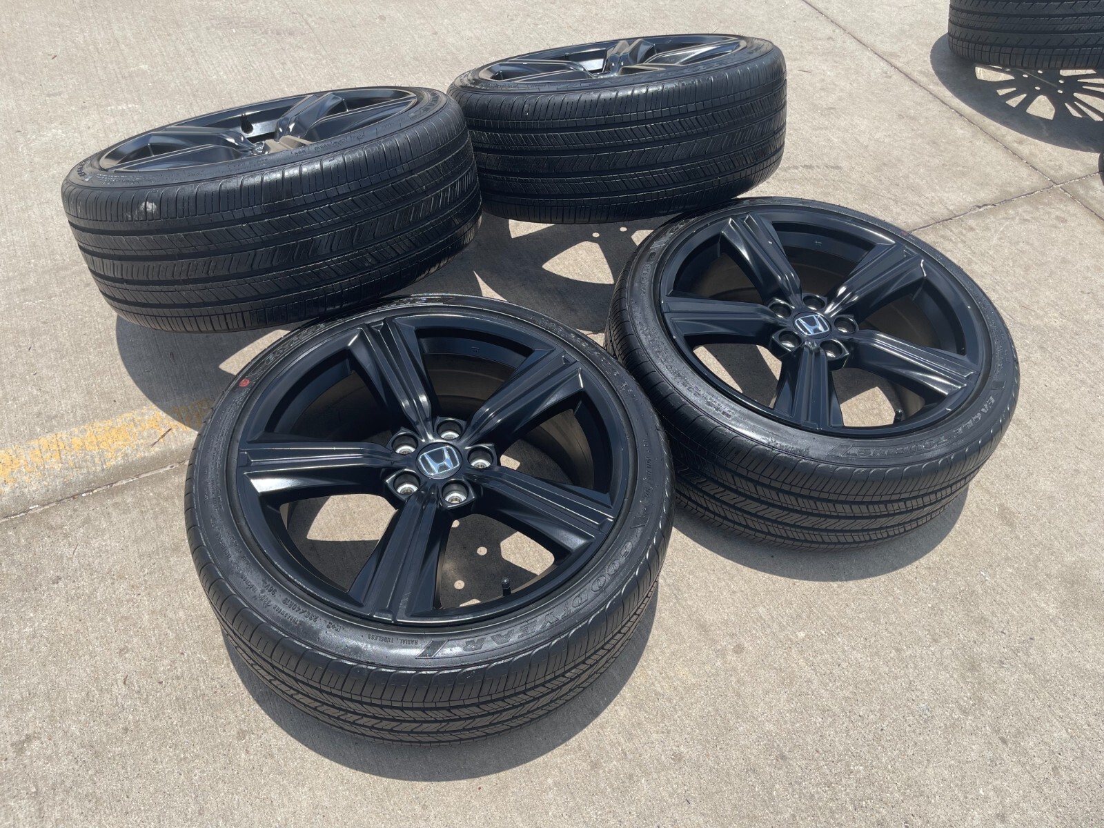 19" Honda Accord OEM Black Sport wheels rims 60307 190340 Civic 2023 ...