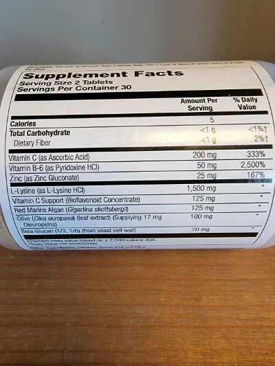 KAL Ultra Lysine Lips Tablets 60 Count for sale online | eBay