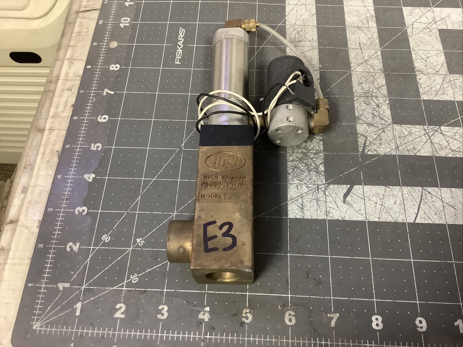 KEY HIGH VACUUM PRODUCTS INC. MODEL # BA-75 Valve Assembly (EE18) | eBay