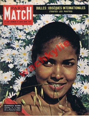 Paris Match n°530 du 06/06/1959 Marpessa Dawn Tebaldi Fuchs Dulles | eBay