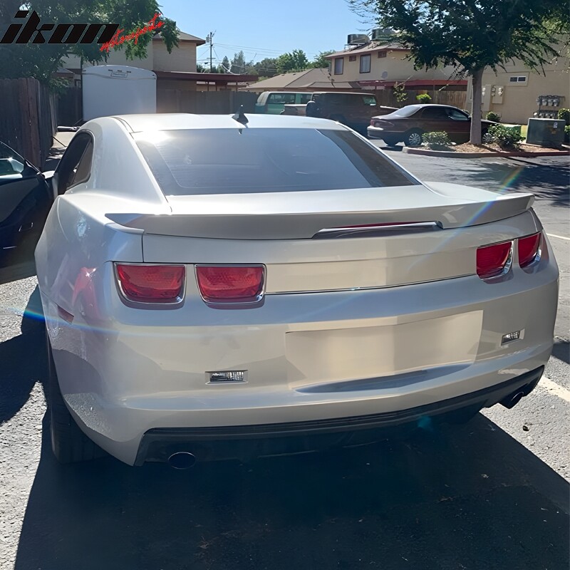 Fits 10-13 Camaro ZL1 Trunk Spoiler Painted WA636R Switchblade Silver ...