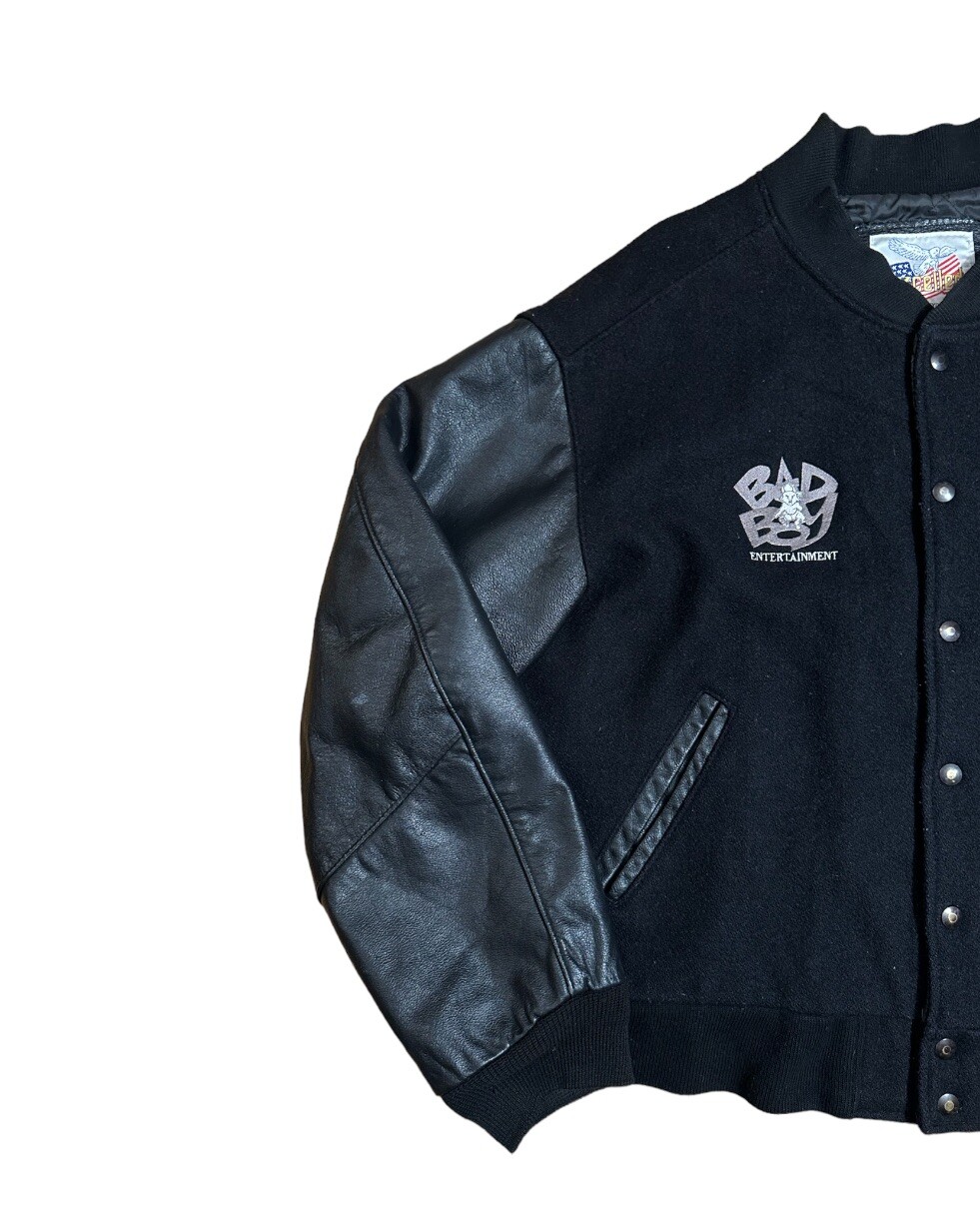 Vintage 99’ Puff Daddy Forever Bad Boy Ent. Excelled Varsity Wool ...